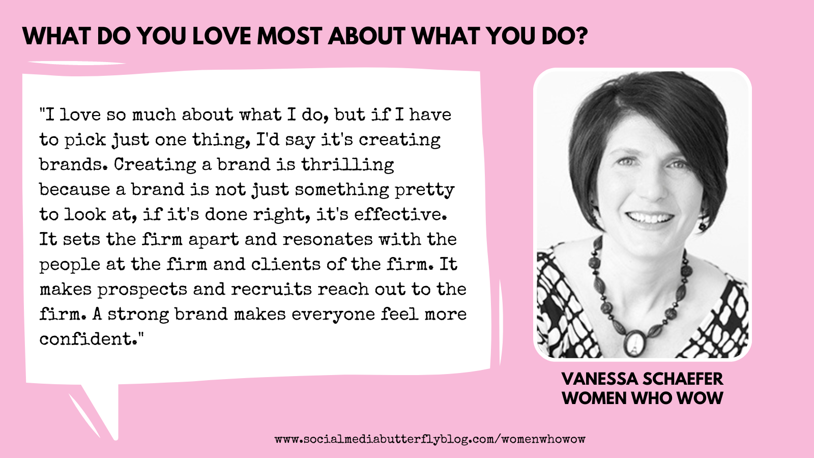 Women Who Wow: Vanessa Schaefer | The Social Media Butterfly